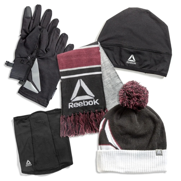 Reebok | Accessories | New 5 Piece Reebok Cool Weather Wear | Poshmark